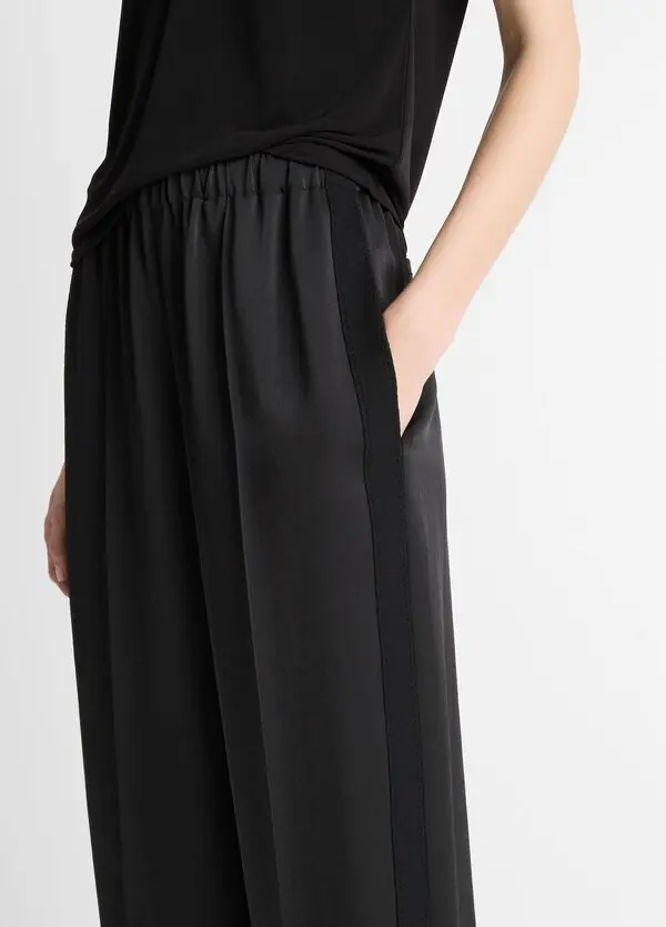 Vince Satin Wide-leg Pants