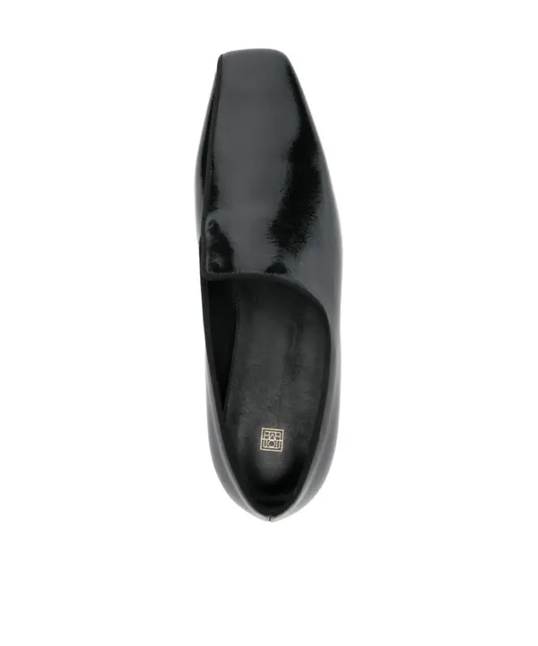 TOTEME The Piped Loafer - Black