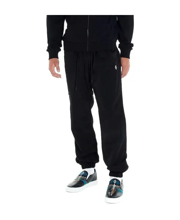 MARCELO BURLON COUNTY OF MILAN Classic Track Trousers - Black