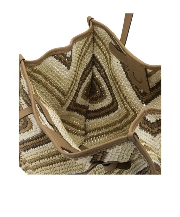 GIANNI CHIARINI Woven Shoulder Bag