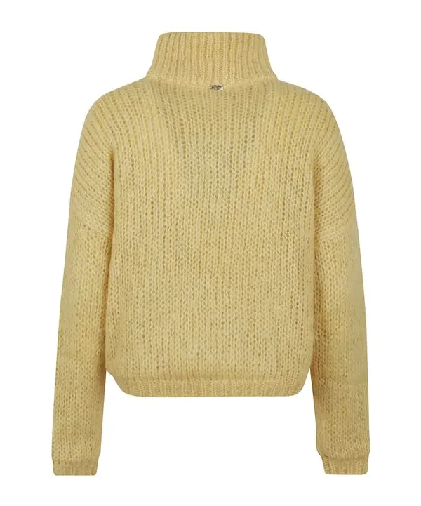 Herno Mohair-blend Cropped Cardigan