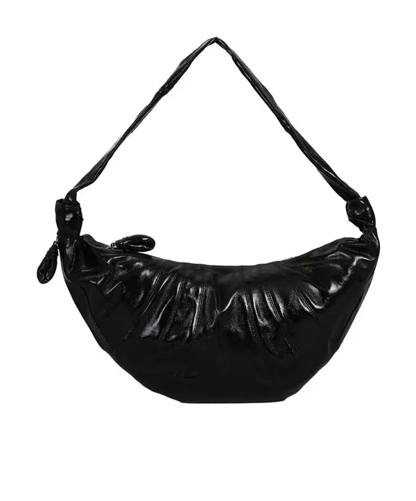 LEMAIRE Knot Detailed Croissant Shoulder Bag