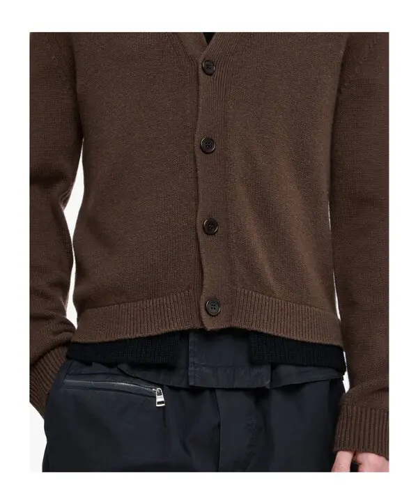 J.W.ANDERSON Jw Anderson V-neck Layered Cardigan