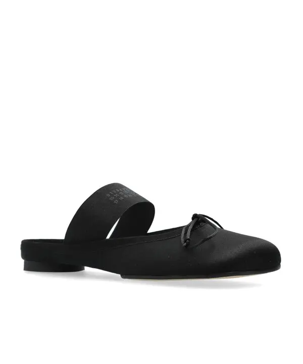 MAISON MARGIELA Bow Detailed Slip-on Slipper