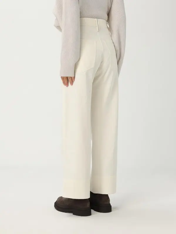 Brunello Cucinelli Monili Detailed Cropped Jeans