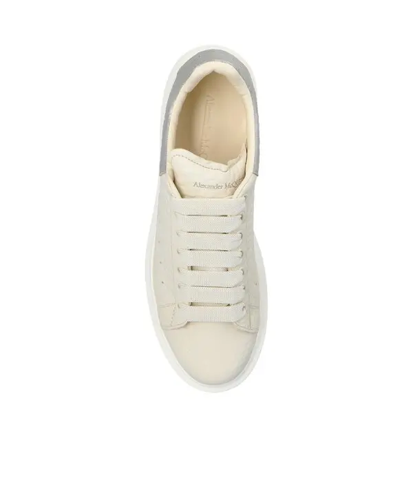 Alexander McQueen Oversized Lace-up Sneakers With Embossed Texture