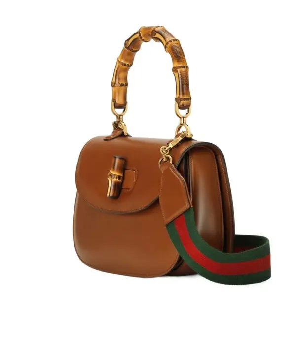 Gucci Bamboo 1947 Medium Bag - Brown