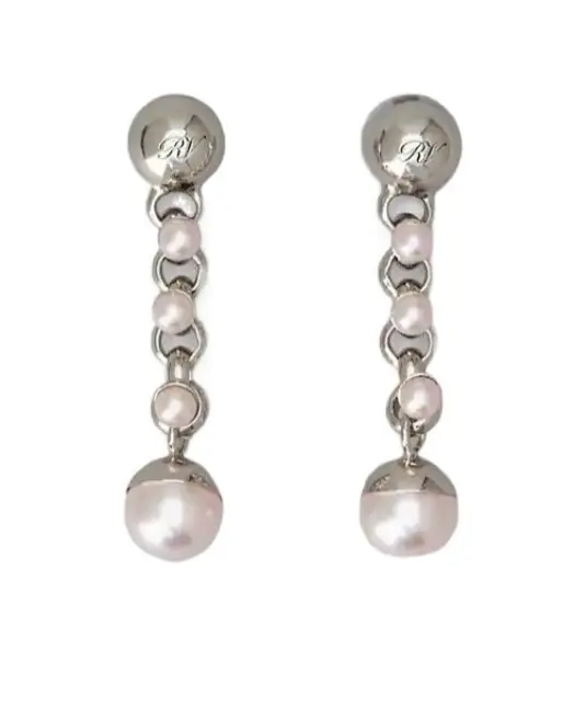 ROGER VIVIER Pearl Drop Earrings