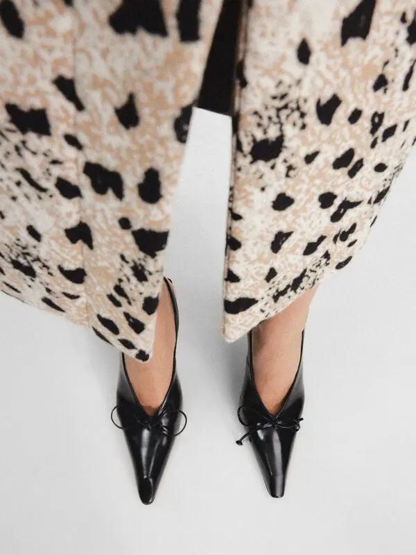 Jacquemus Slingback Pumps With Adjustable Buckles And Bow Detailing