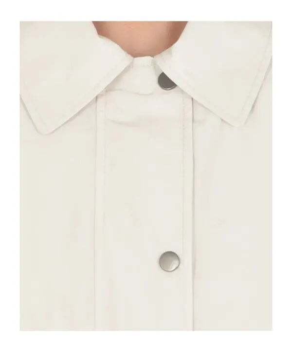 Brunello Cucinelli Single-breasted Coat - White