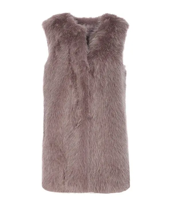 Herno Faux Fur Sleeveless Gilet