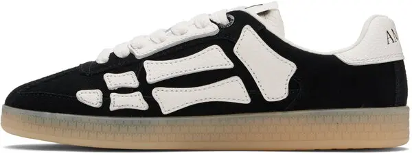Amiri Pacific Bones Lace-up Sneakers - Black