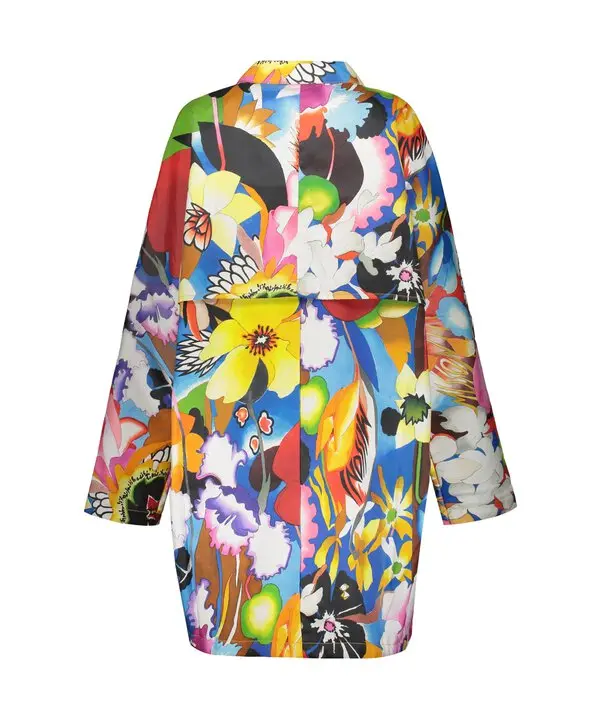 Missoni Floral Print Trench Coat - Multicolor