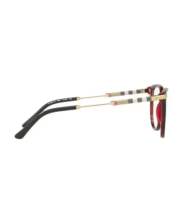 Burberry Round Frame Eyeglasses - White