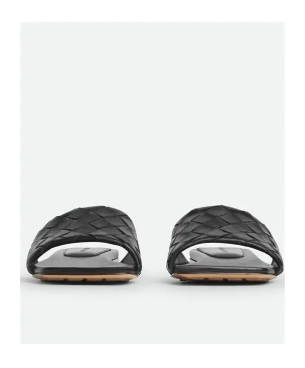 Bottega Veneta Parco Intrecciato Flat Sandals