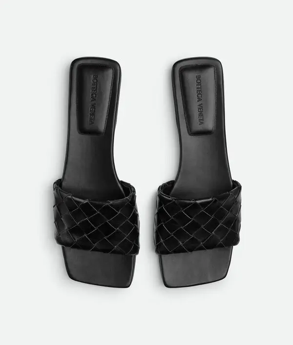 Bottega Veneta Parco Intrecciato Flat Sandals