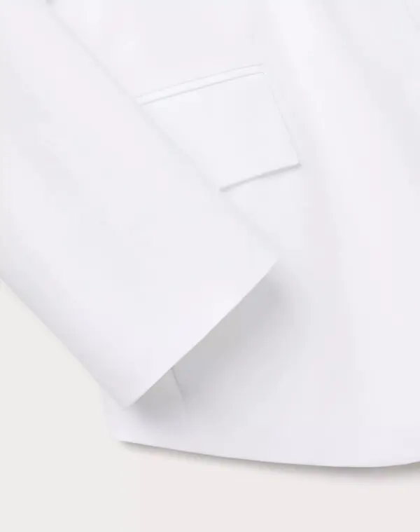 Valentino Garavani Belted Long-sleeve Shirt