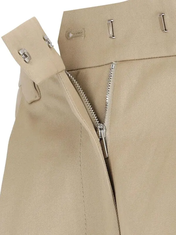 Miu Miu Chino Bermuda Shorts - Rope Ash