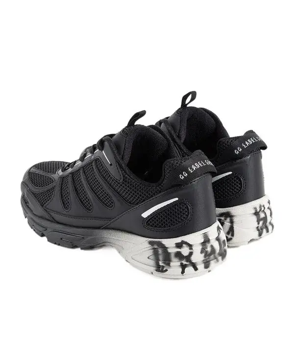 44 LABEL GROUP Dragger Sneakers With Metallic Yarn And Custom Lock