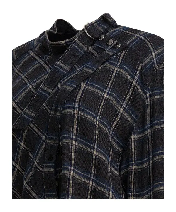 Isabel Marant Étoile Check Pattern Blouse