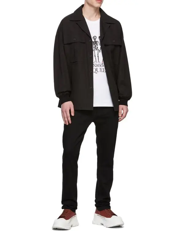 Alexander McQueen Skeleton Printed T-shirt