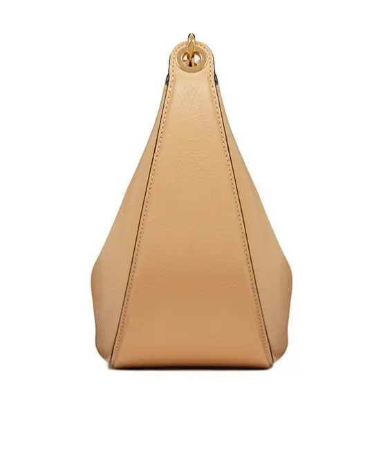 Valentino Garavani Vlogo Moon Small Shoulder Bag - Cappuccino