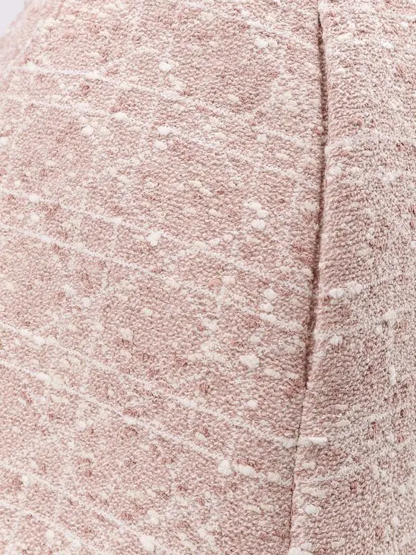 Dior Macro Cannage Mini Skirt - Nude