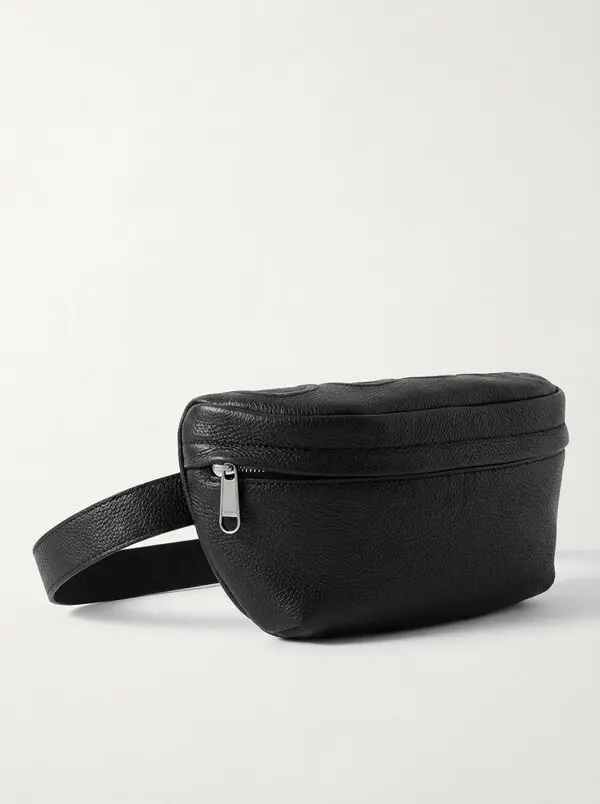Gucci Logo-embossed Belt Bag - Black