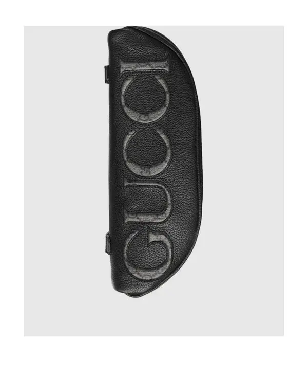 Gucci Logo-embossed Leather Belt Bag