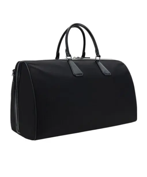 Prada Triangle Logo Travel Bag