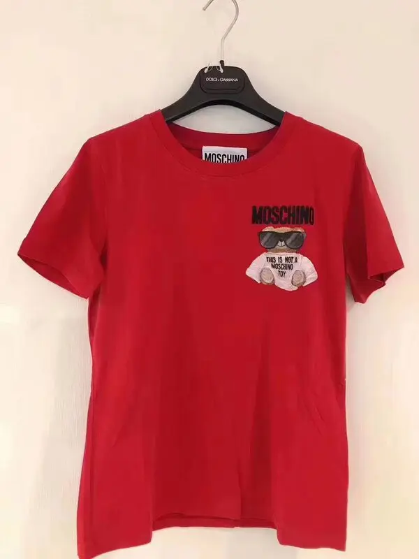 Moschino Embroidered Teddy Bear T-shirt