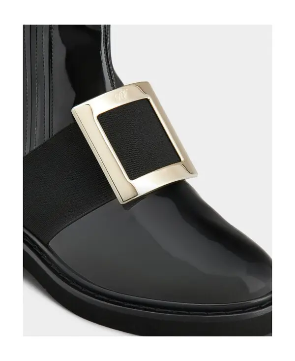 ROGER VIVIER Viv Rangers Metal Buckle Boots
