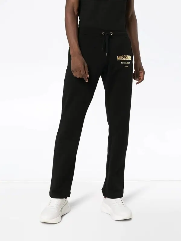 Moschino Logo Printed Sweatpants
