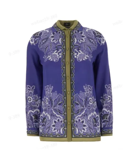 Etro Bouquet Crepe De Chine Shirt