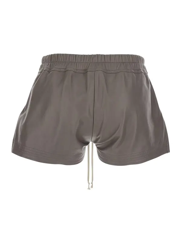 Rick Owens Vent Detail Drawstring Shorts - Black