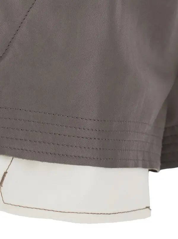 Rick Owens Vent Detail Drawstring Shorts - Black