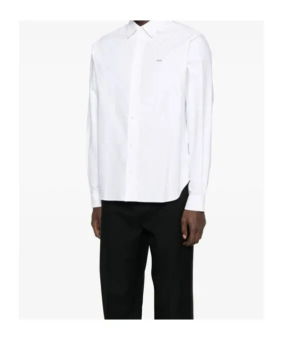 Prada Long Sleeved Buttoned Shirt