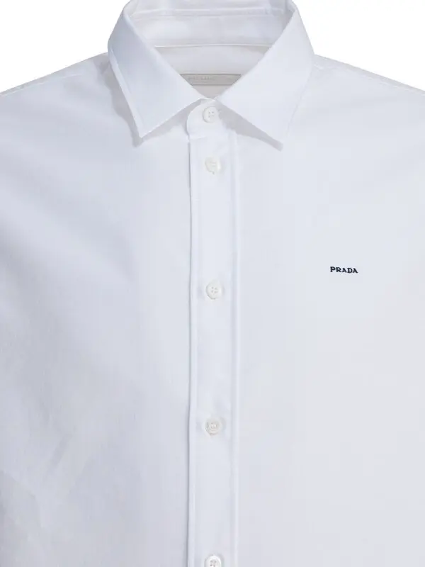 Prada Long Sleeved Buttoned Shirt