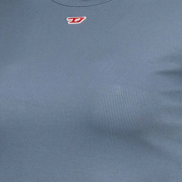 DIESEL® Crewneck T-shirt With Embroidered D Patch
