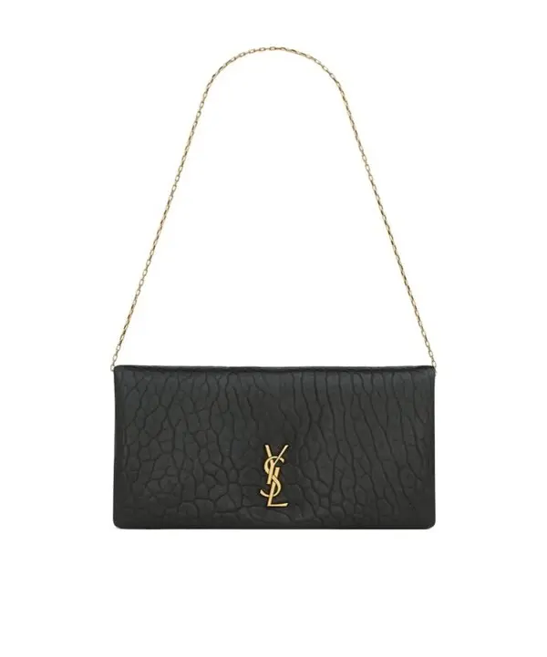 Saint Laurent Calypso Logo Plaque Mini Shoulder Bag