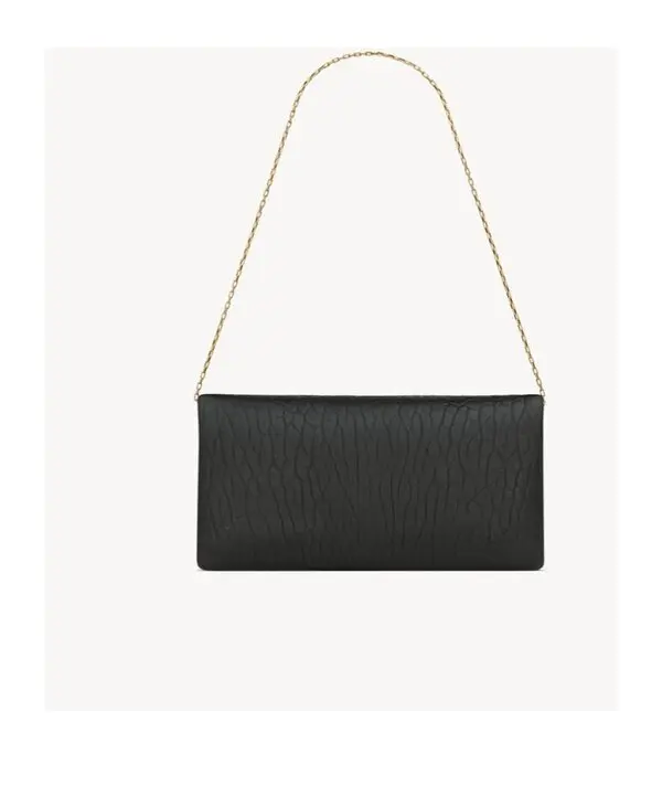 Saint Laurent Calypso Logo Plaque Mini Shoulder Bag