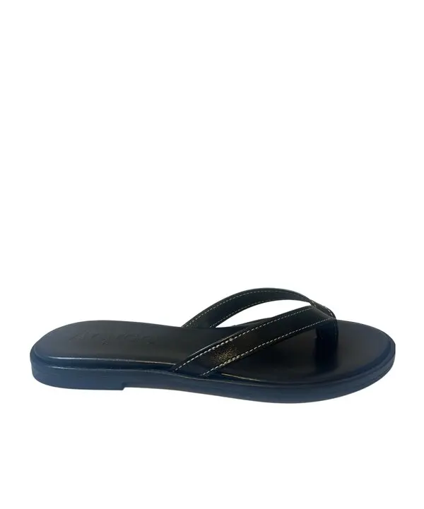 AeydĒ Melody Thong Sandals - Black