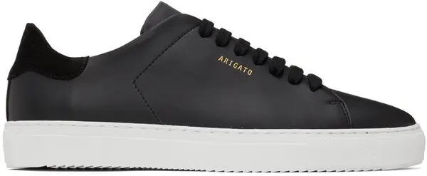 Axel Arigato Clean 90 Low Top Sneakers - Black