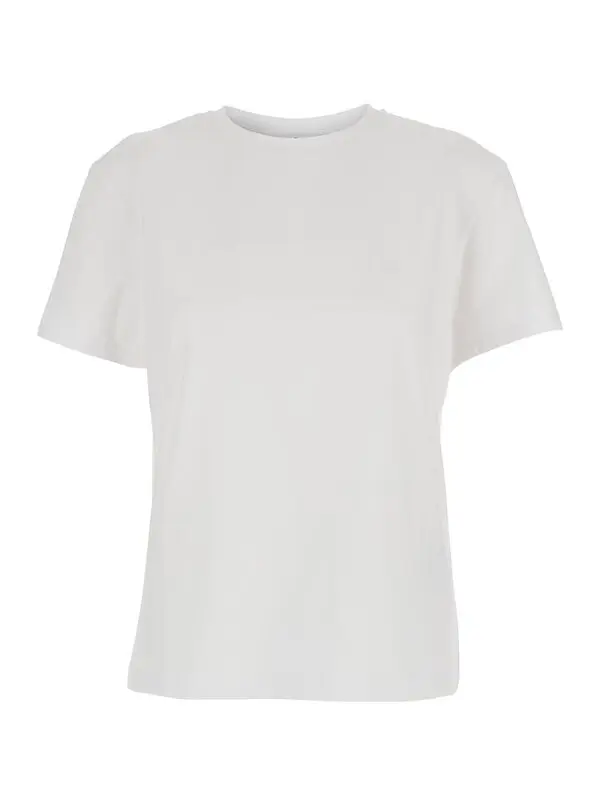 Acne Studios Regular Fit T-shirt - White