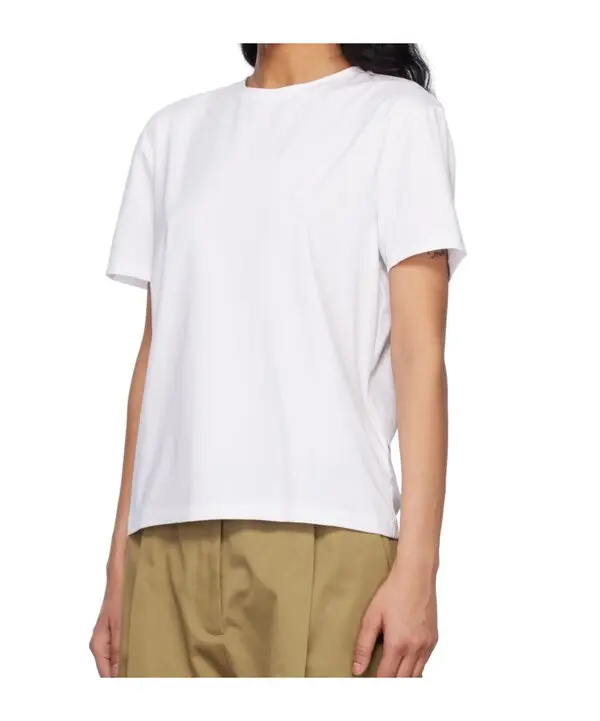 Acne Studios Regular Fit T-shirt - White
