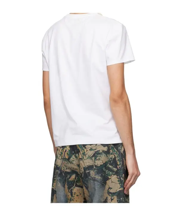 Acne Studios Regular Fit T-shirt - White