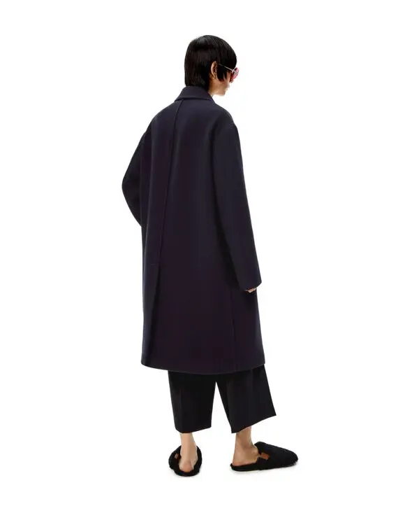 Loewe Long-sleeved Notch Lapel Coat