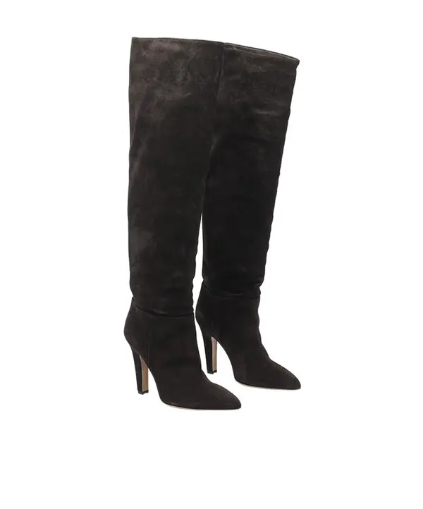 Paris Texas Elsa Over The Knee Pointed Toe Stiletto Boots