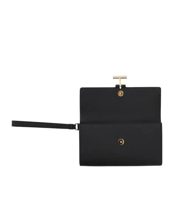 TOM FORD Hammered Leather Clutch