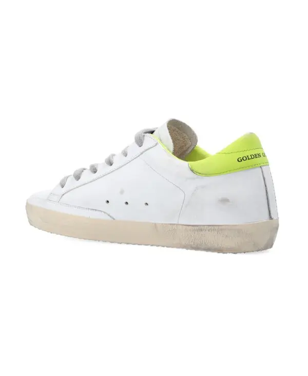 GOLDEN GOOSE Superstar Distressed Lace-up Trainers